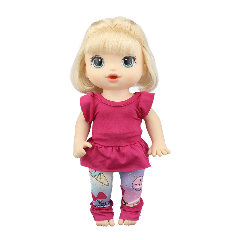 2023 New Lovely Dresses For 12 Inch 30cm Baby Alive Doll Toys Crawling ...