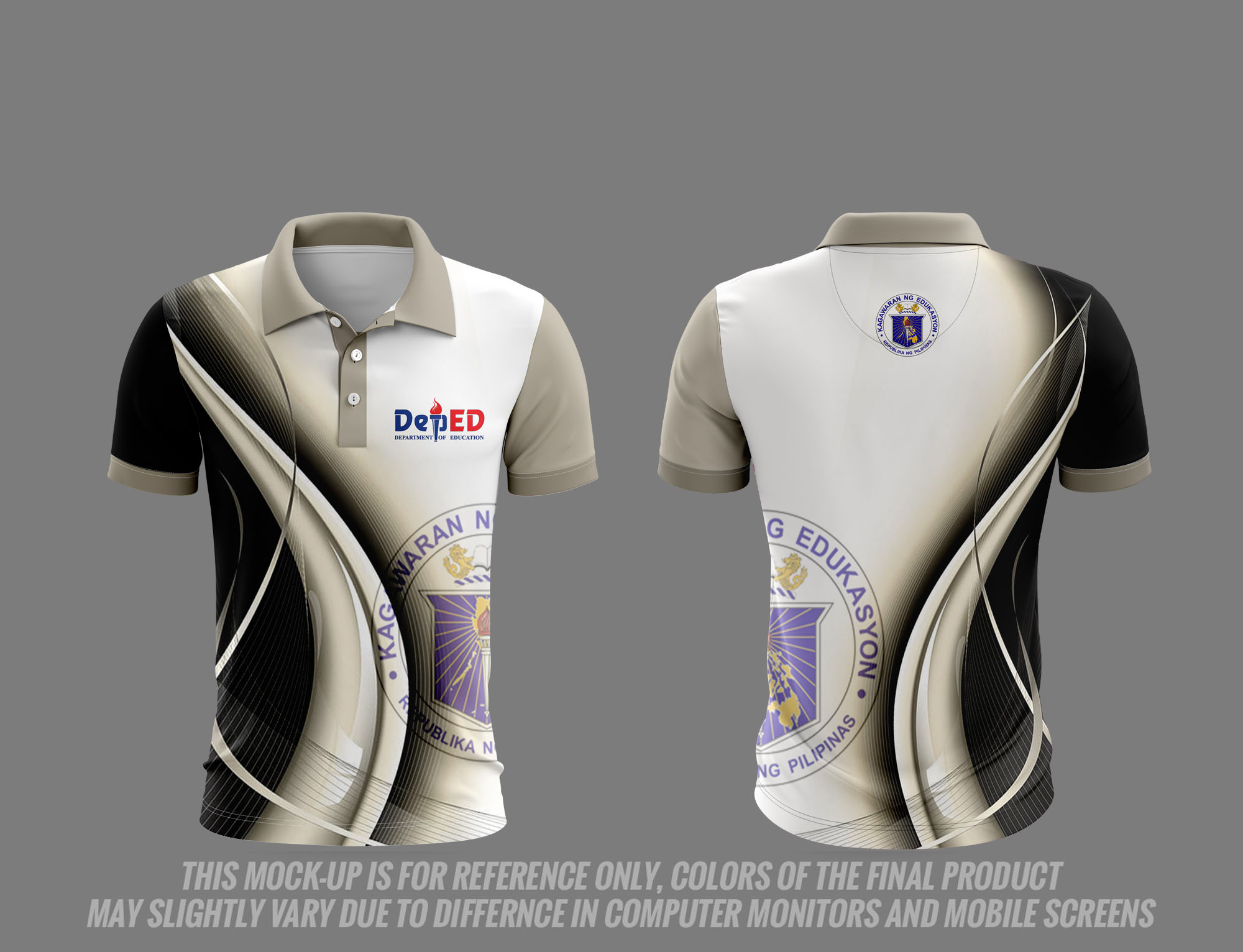 DEPED MATATAG POLO UNIFORM SUBLIMATION POLO-Shirt FOR Men AND WOMEN ...