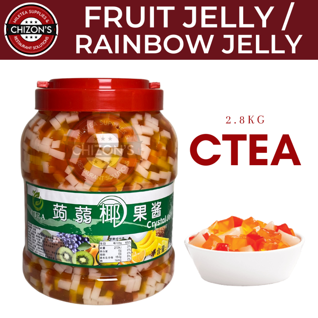 Milin Fruit Jelly CTEA Fruit Jelly Hanfang Crystal Jelly Rainbow Jelly ...