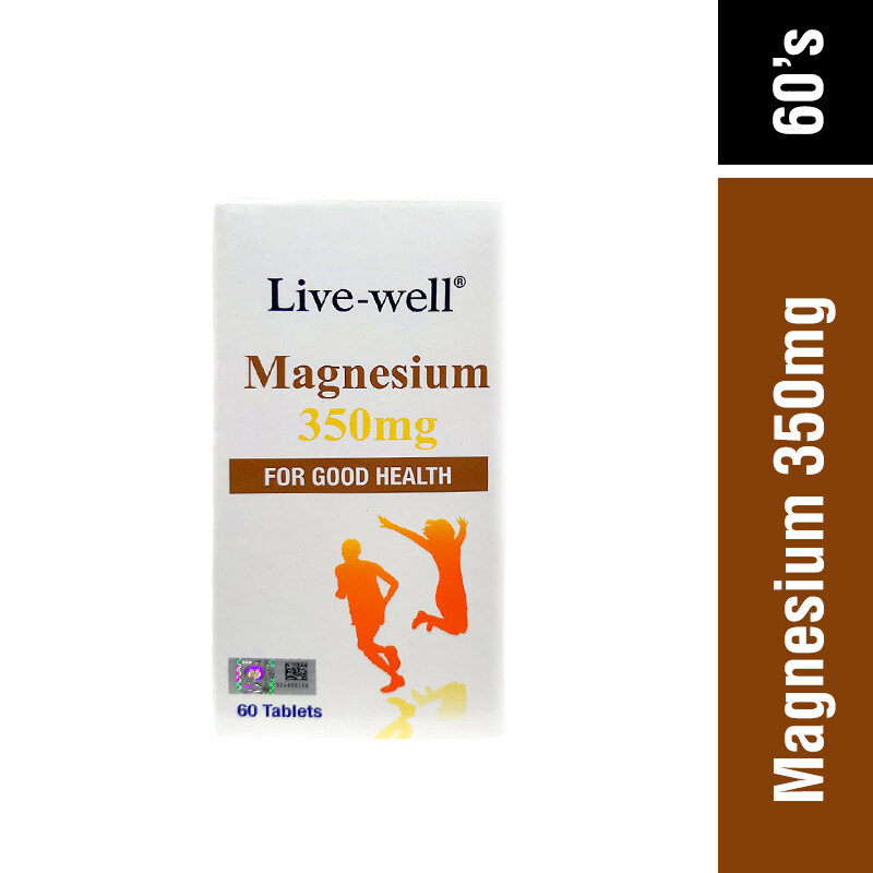 Live-Well Magnesium 350MG 60'S | Lazada