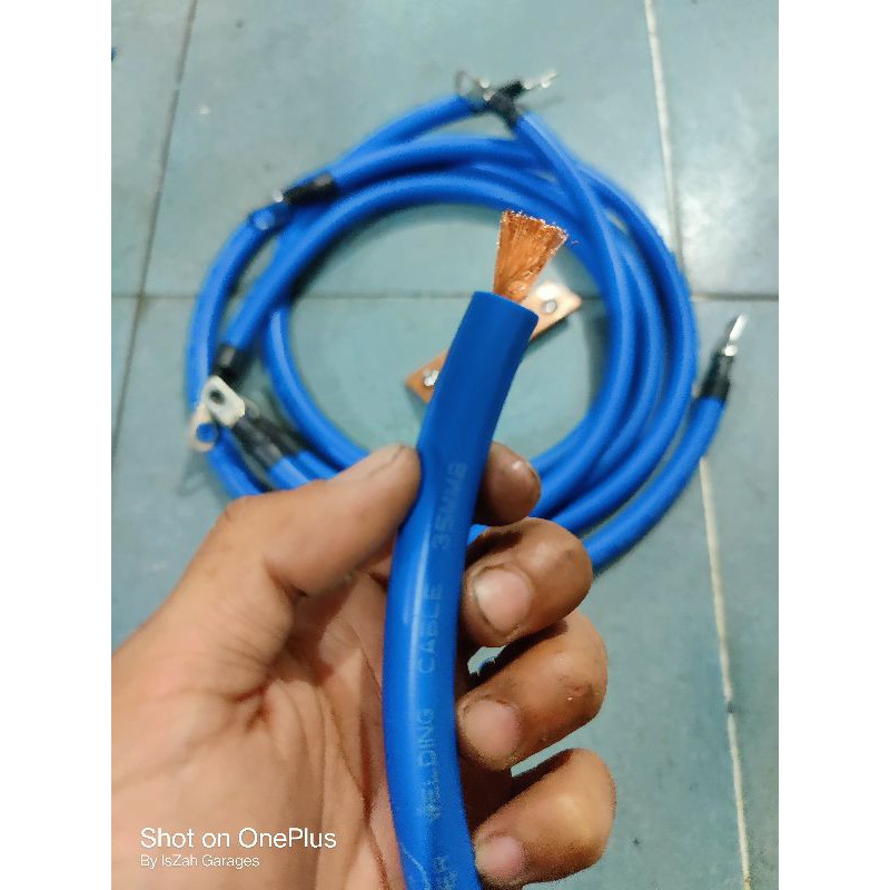 DIY CUSTOM SAIZ CABLE GROUNDING KERETA CABLE BATTERY | Lazada
