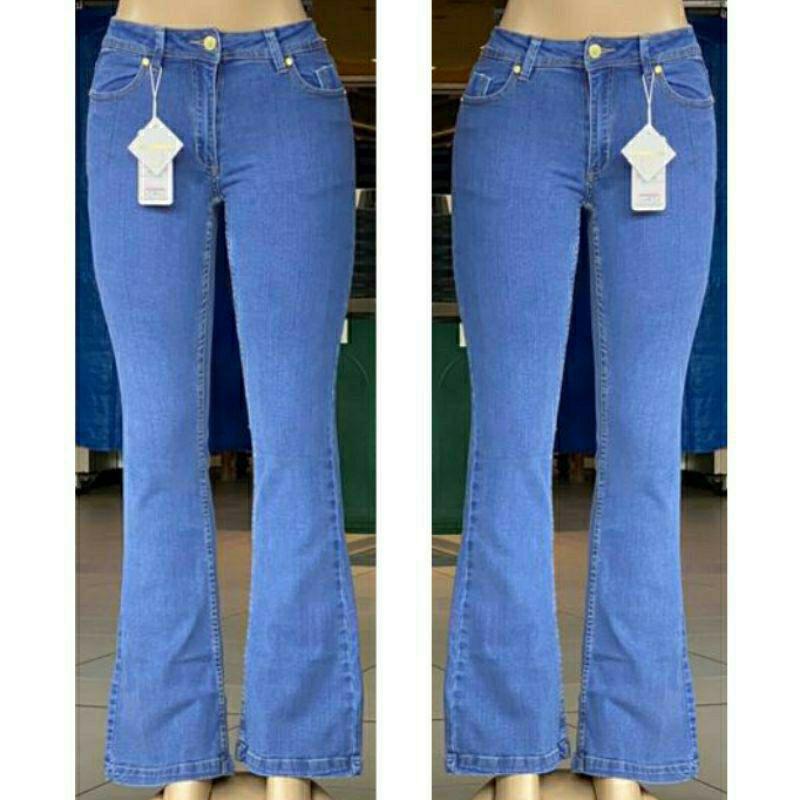 Seluar Bootcut wanita muslimah wide leg cantik dan berkualiti | Lazada