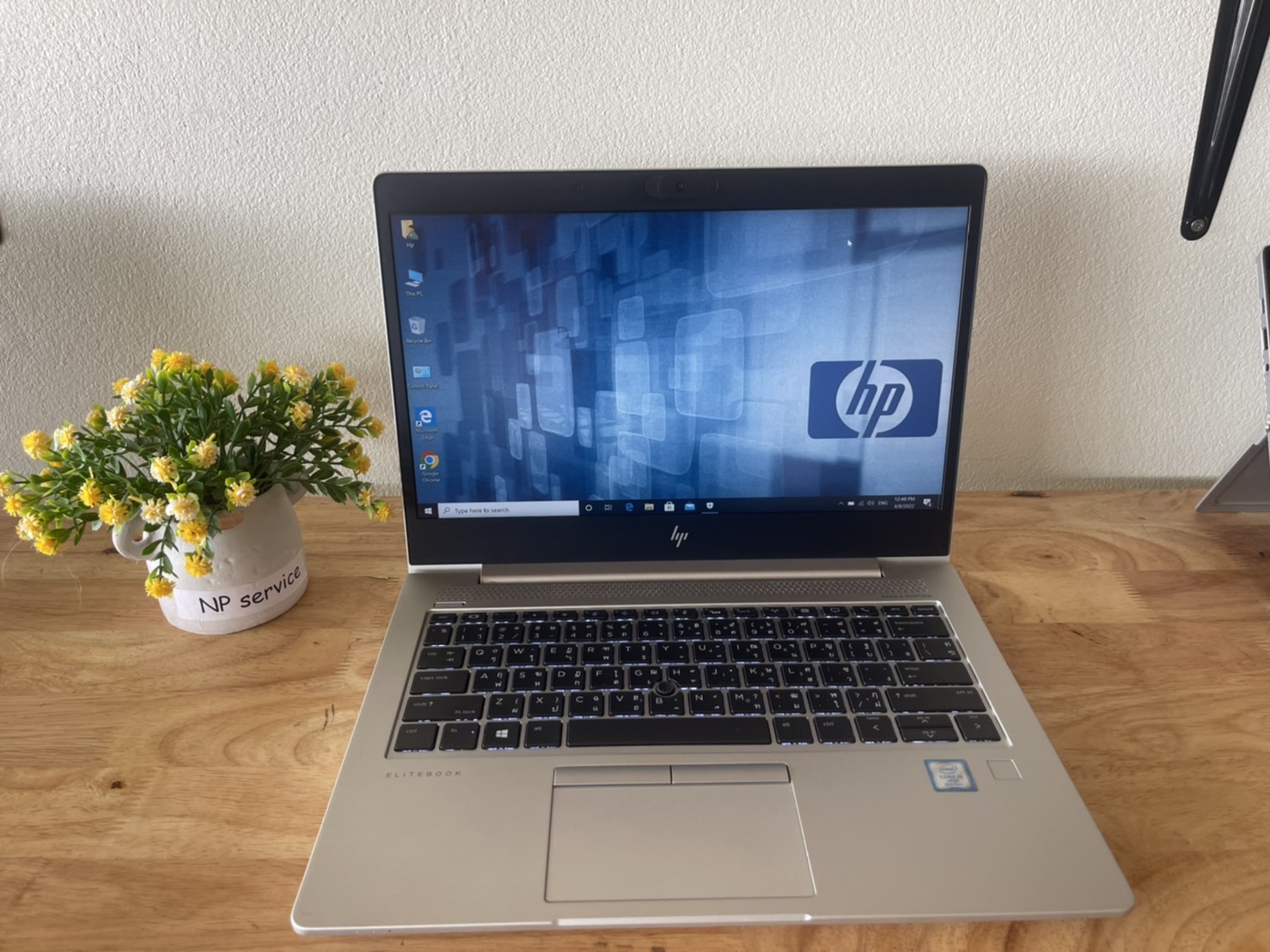 HP Elitebook 440 G6 i5gen8 Ram8 SSD 256 GB จอ14" คีย์บอร์ดมีไฟ มือ2 ...