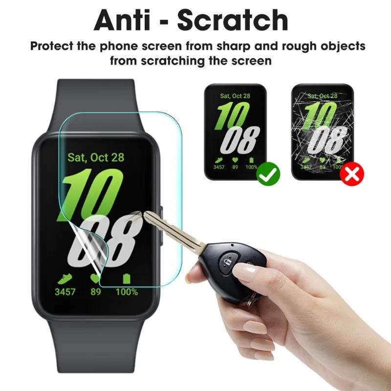 New style Hydrogel Film for Samsung Galaxy Fit 3 Smart Wristband Screen ...