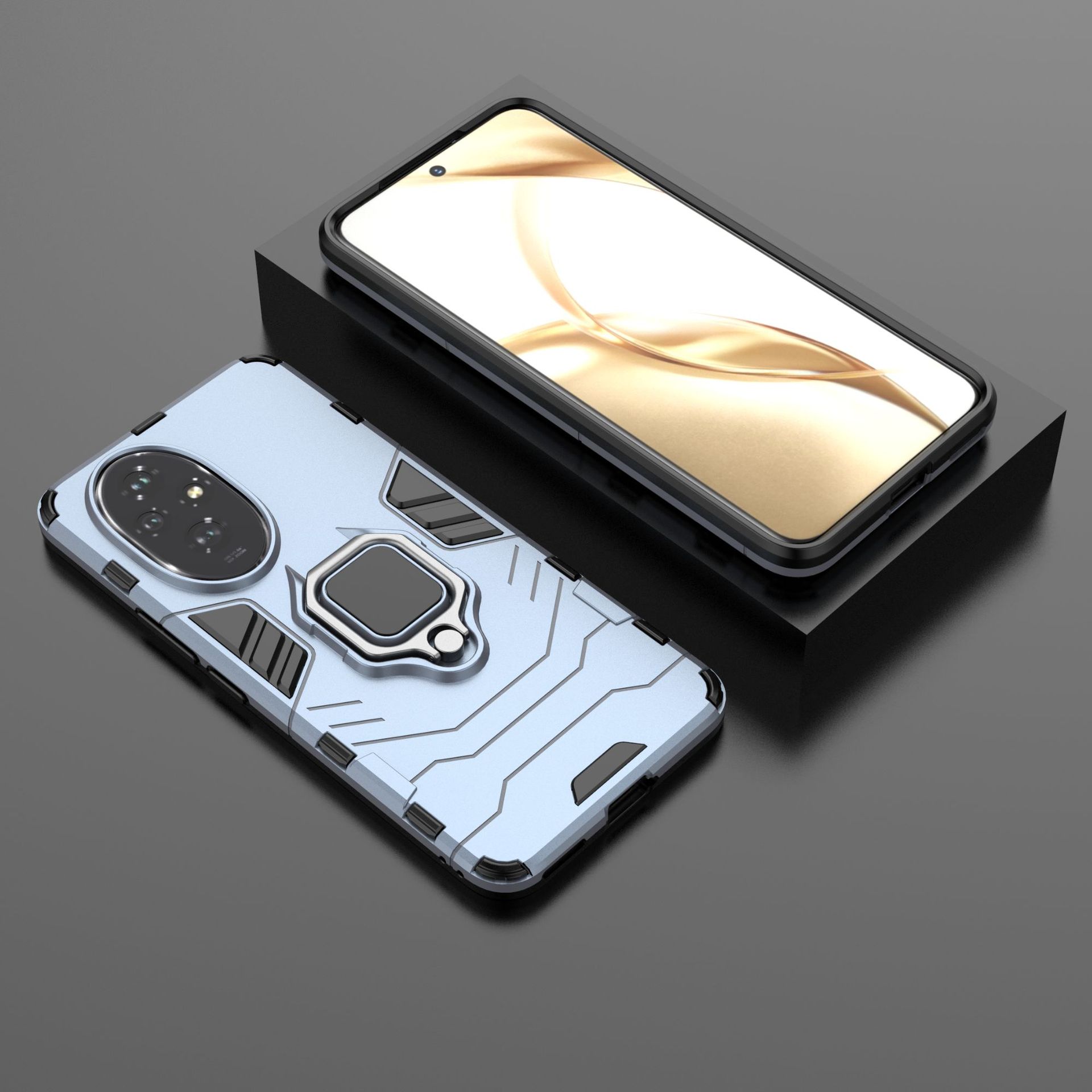 Huawei Honor 200 Shockproof Phone Case with Ring Holder | Daraz.lk