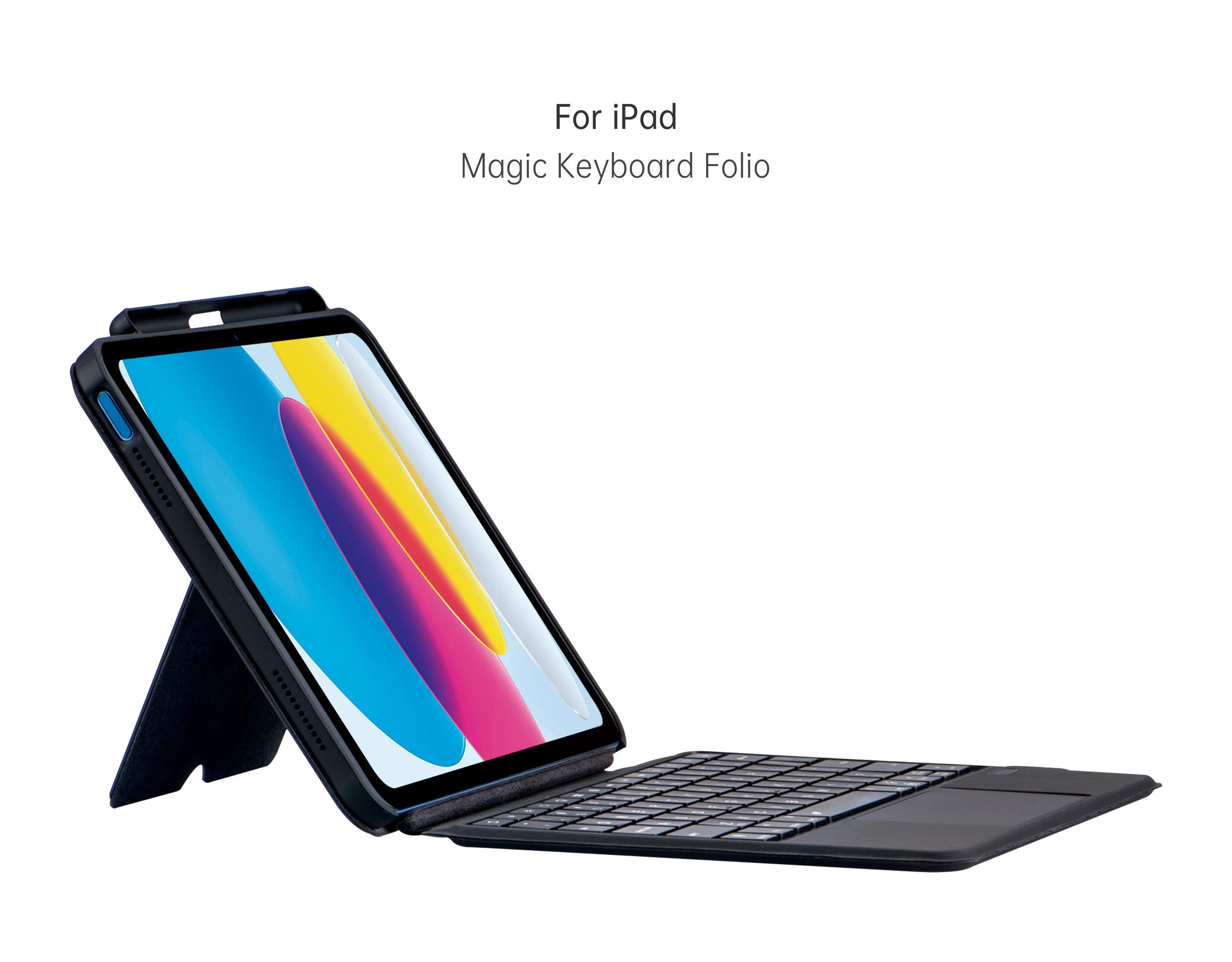Magic Keyboard Folio for iPad 10th Generation 2022 10.9 inch A2696 A2757 A2777 with Touchpad ...