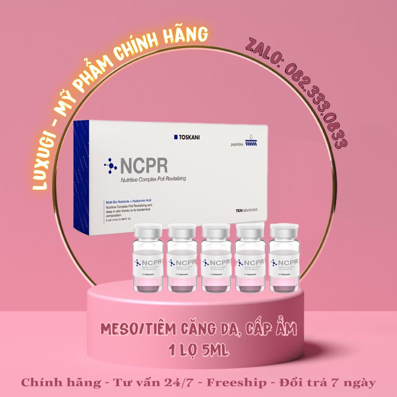 Toskani NCPR - Meso Phục Hồi, Trẻ Hóa Da Từ Peptide Mô Phỏng Sinh Học | Lazada.vn