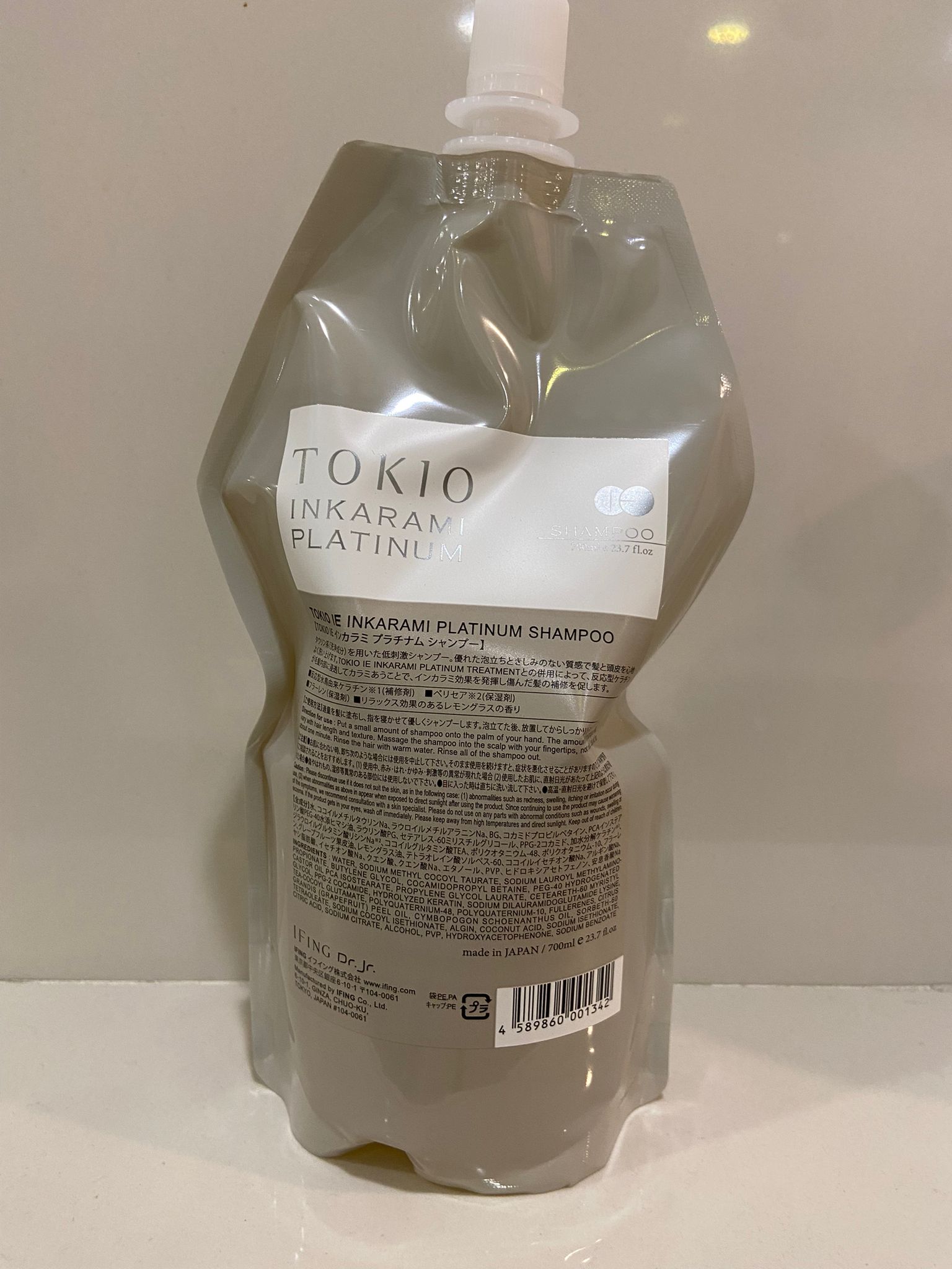 TOKIO IE INKARAMI PLATINUM SHAMPOO 700ml ( DOCTOR JR) | Lazada Singapore