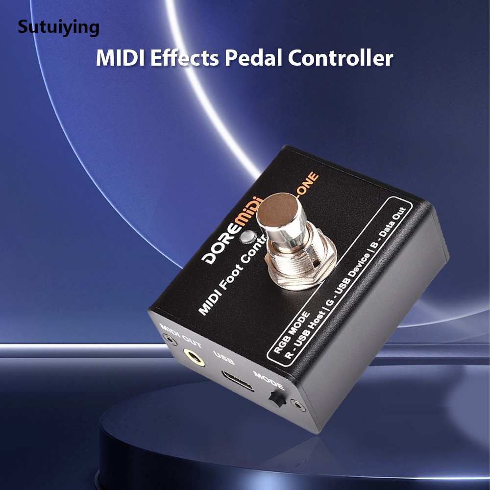 Sutuiying DOREMiDi MIDI Foot Controller Electric Guitar MIDI Effects ...