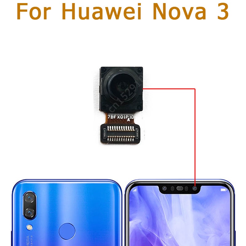 Front Rear For Huawei Nova 3 3i 3e 4e View Back Camera Main Facing ...
