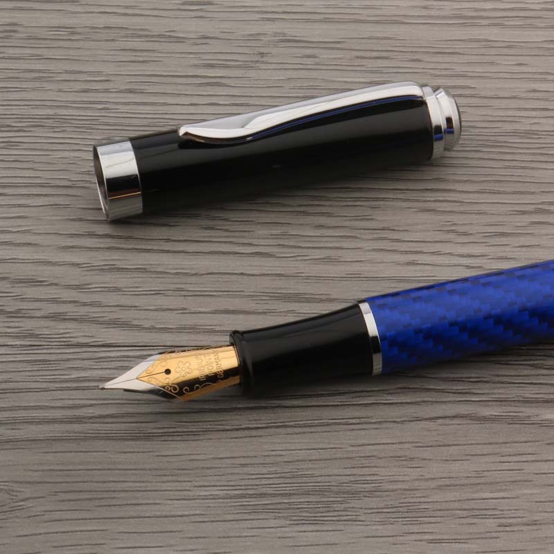 Quality Carbon Fiber Metal Fountain Pen Classic 35 Iridium Nib ...