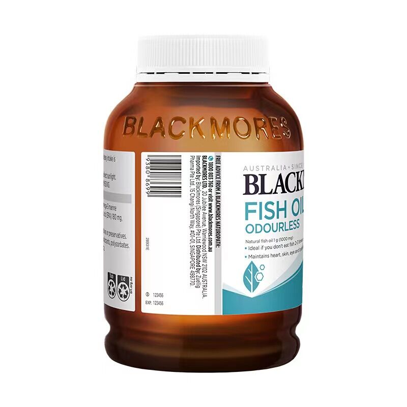 Blackmores anti-inflammatory FISH OIL Odourless 1000 natural source of ...