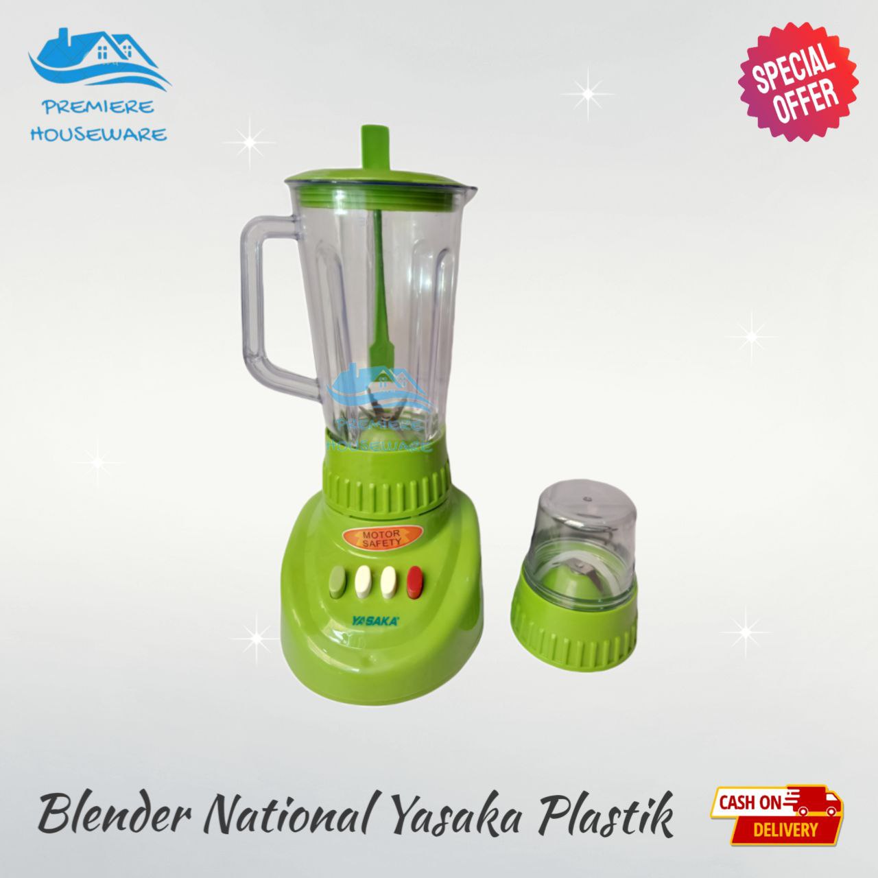 Blender National Yasaka 2in 1 | Lazada Indonesia