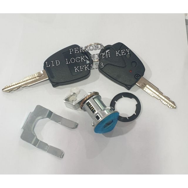 *REAR BELAKANG BONNET BOOT KEY LOCK KUNCI PERSONA | Lazada