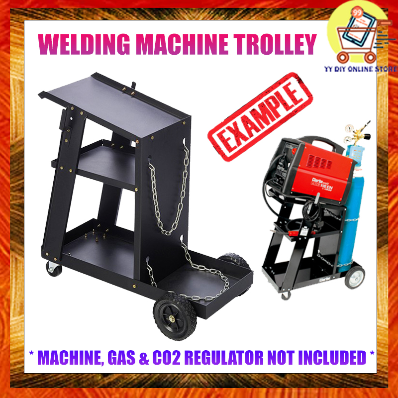 Welding Trolley Welding Machine MIG Trolley Set for MIG TIG ARC Welding ...