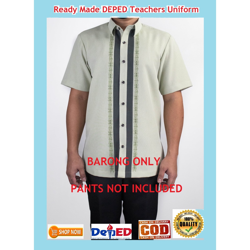 【Hot Sale】【Hot sale】RTW DepEd Uniform National Teaching Uniform for ...