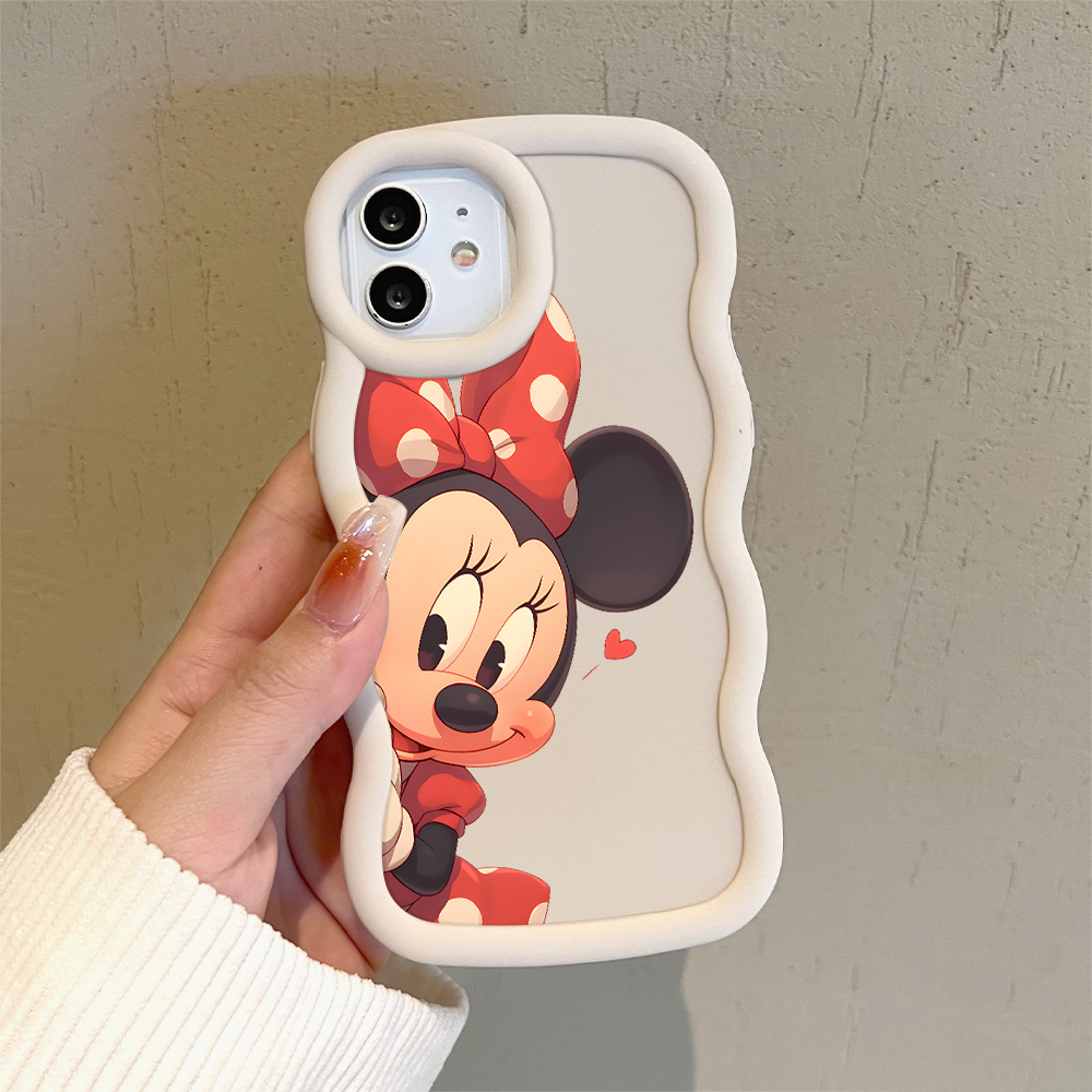 Hontinga for Samsung A16 Back Cover Cartoon Mickey Pattern Luxury Phone ...