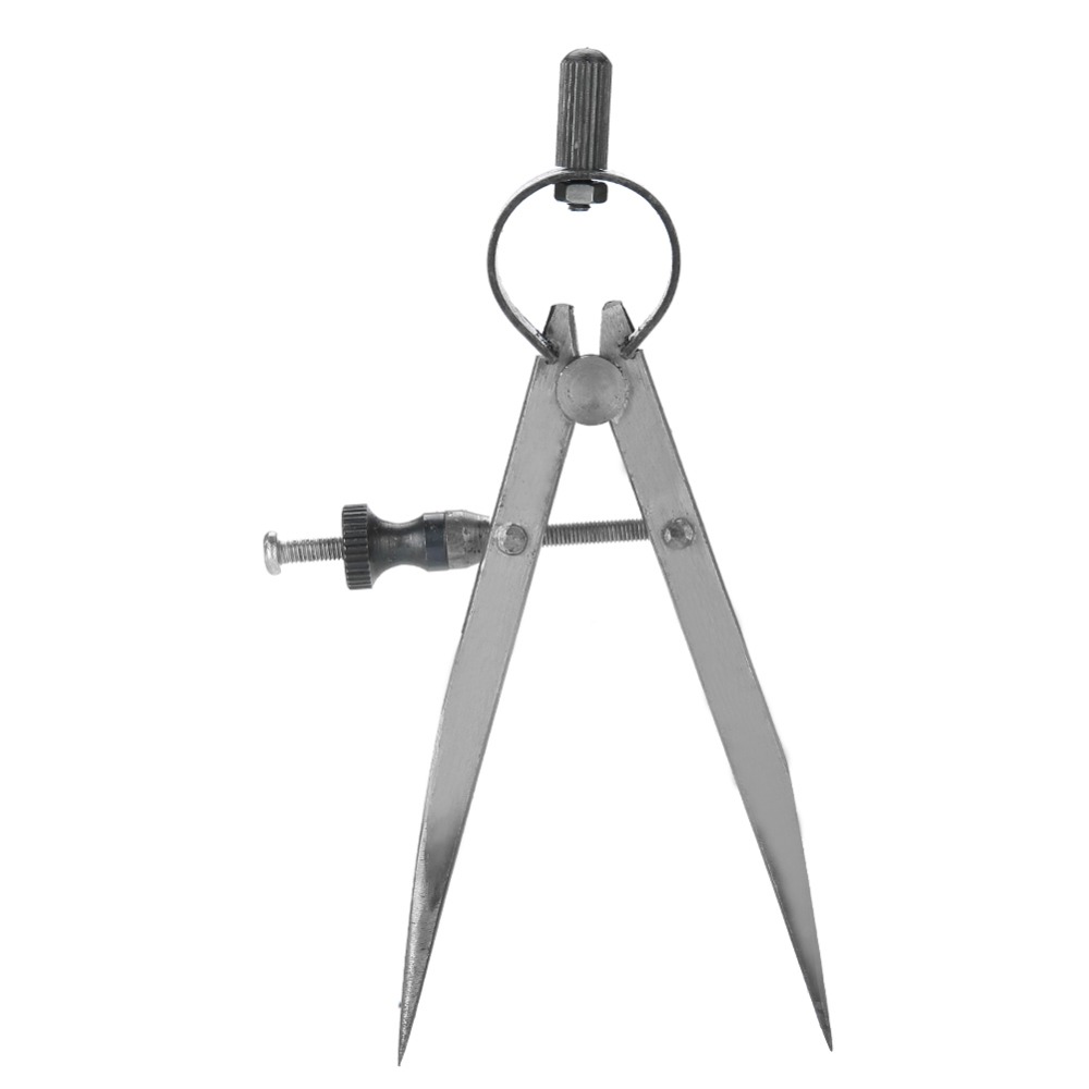 Professional Stainless Steel Material Measuring Compass Divider Silver ...
