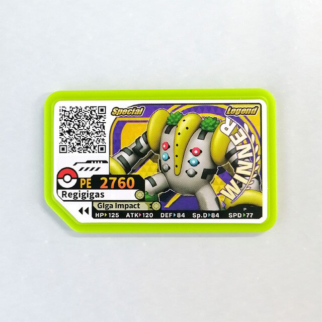 Pokemon Gaole Disks Special Kyurem Reshiram Arcade Game QR Cards Palkia ...