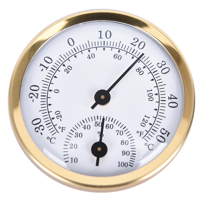Indoor Analog Humidity Temperature Meter Gauge Thermometer Hygrometer ...