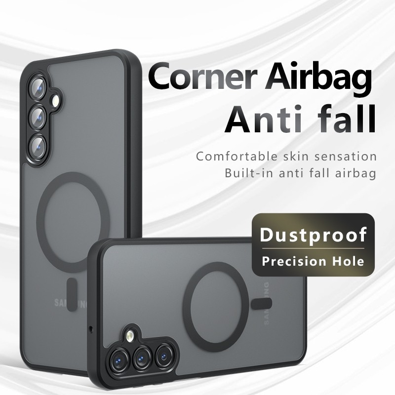 Phone case Samsung Galaxy A16 5G Back cover Armor Matte Frosted Clear ...