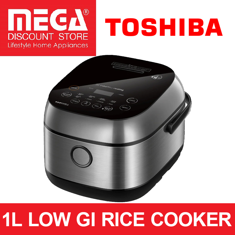 TOSHIBA LOW GI RICE COOKER RC-10IRPS 1.0L | RC-18ISPS 1.8L | Lazada ...