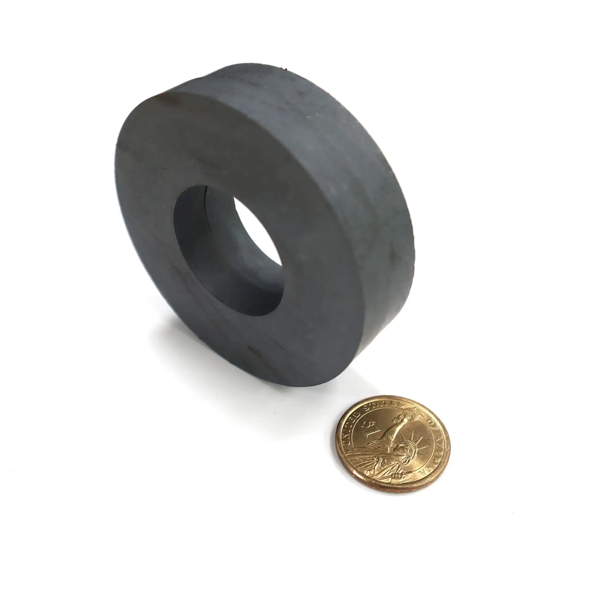 【Thriving】 1pc large ceramic donut magnet ring ferrite magnet 70x10mm ...