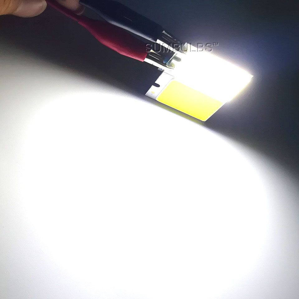 【TopazTrove】Sumbulbs 12V 2W LED Source 36*26mm Chip On Board Cold White ...