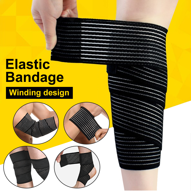 Elastic Band for Exercise Elastic Bandage Knee Support for Knee Pain ...