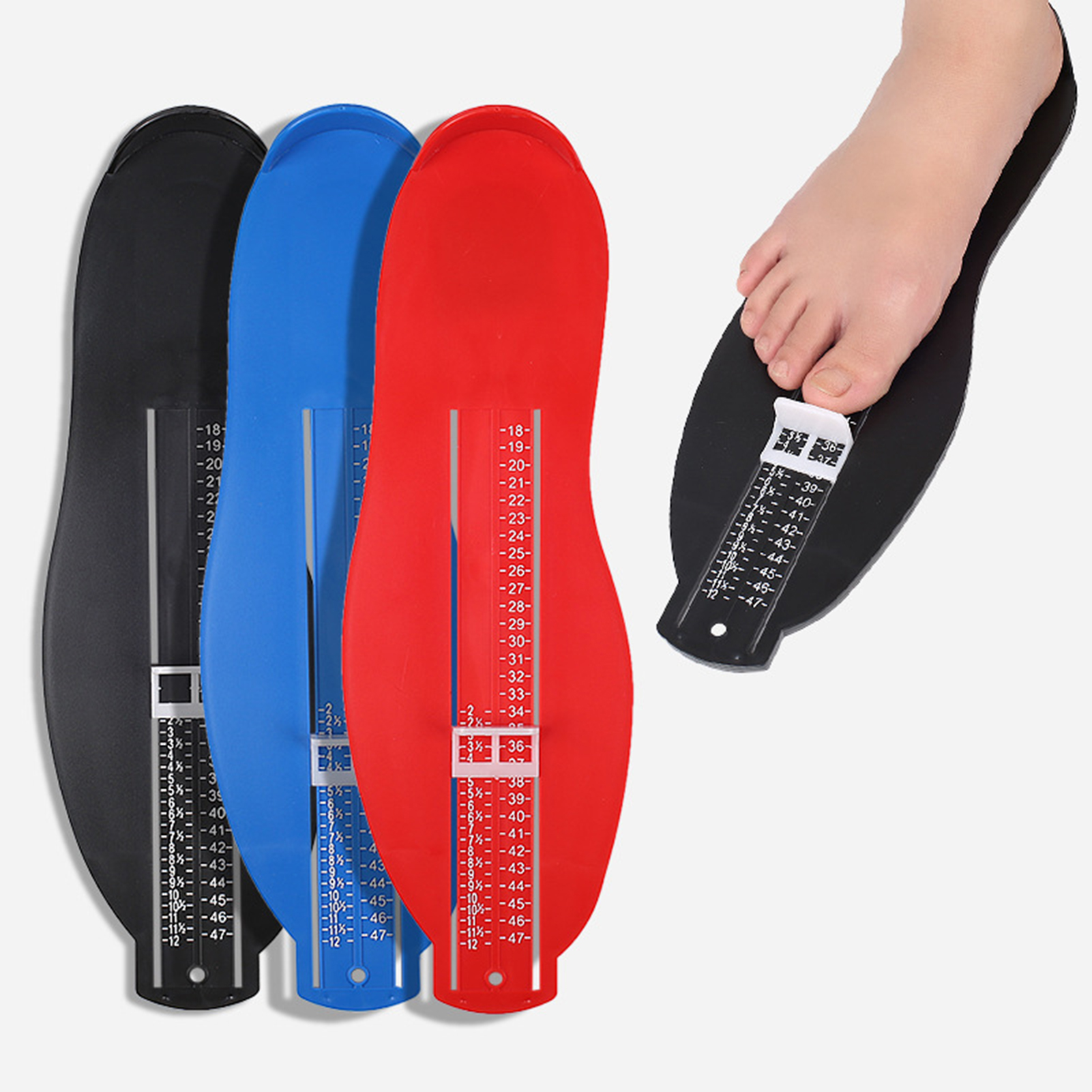 Easy-to-use Shoe Size Guide Foot Measuring Device Easy-to-use Foot ...