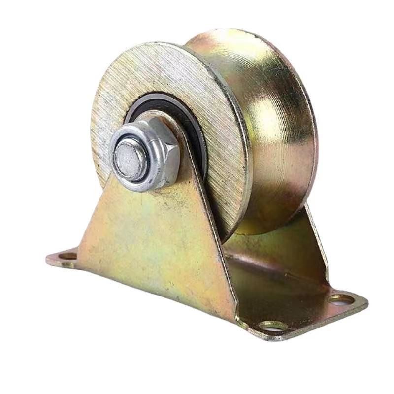 2 in 1 V groove sliding gate track roller Sliding gate double roller ...