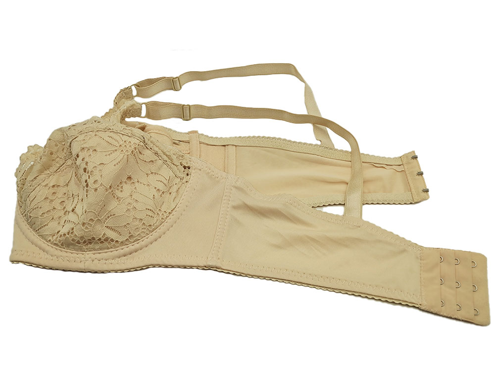 Top women sexy lace bra full coverage padded cotton bralette underwear ...