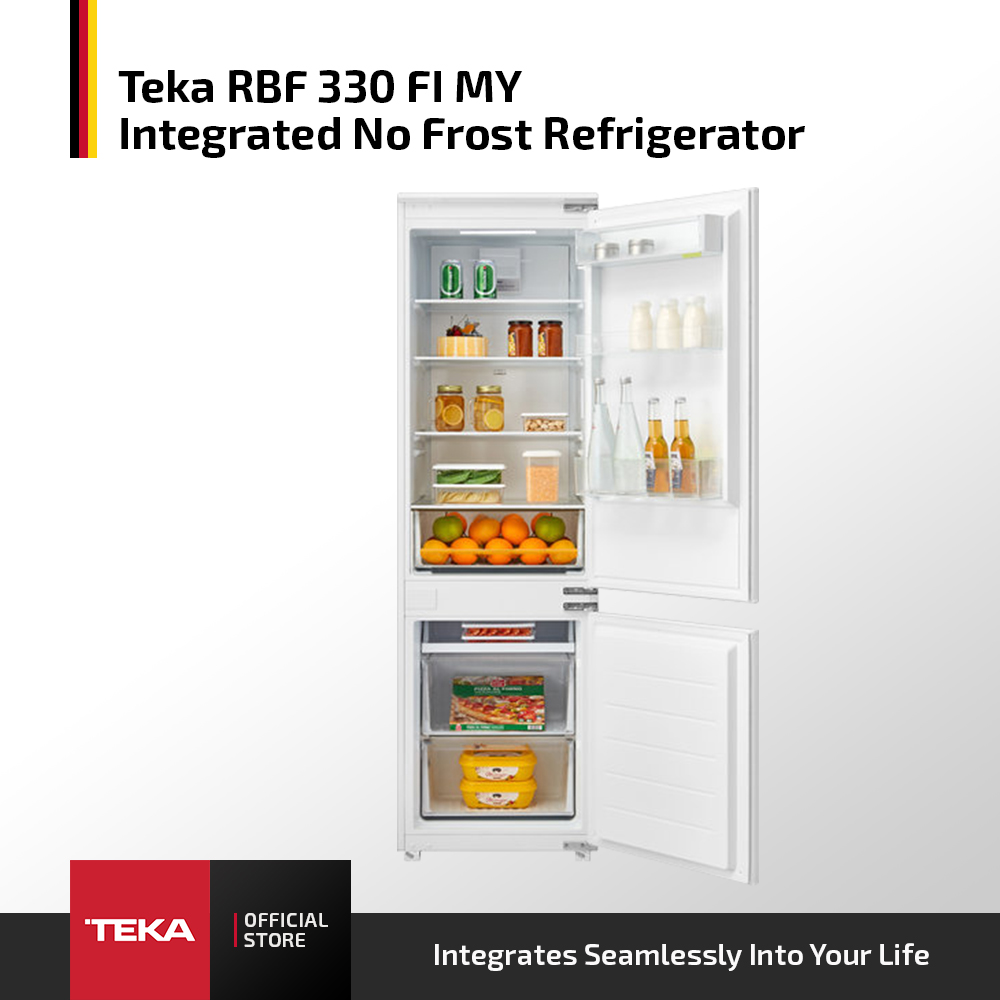 Teka RBF 330 FI MY Fully Integrated No Frost refrigerator | Lazada ...