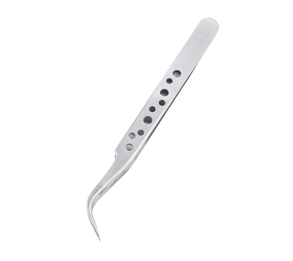 【TrendGlobe】Electronics Industrial Tweezers Anti-static Curved Straight ...