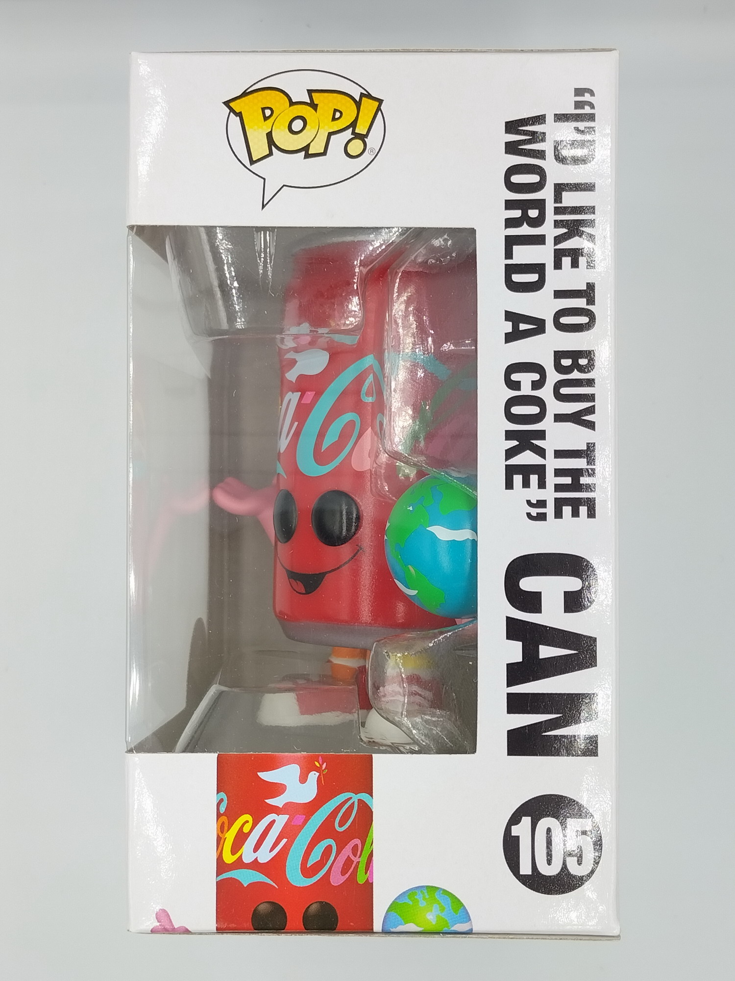Funko Pop Ad Icon Coca Cola Can - I'd Like to Buy the World a Coke #105 ...