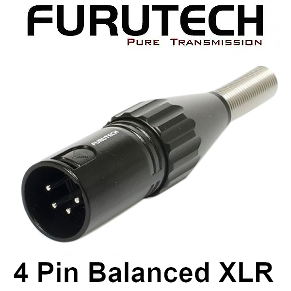 หัว FURUTECH FP-705M(R) 4 Pin Balanced XLR Connector audio grade made ...