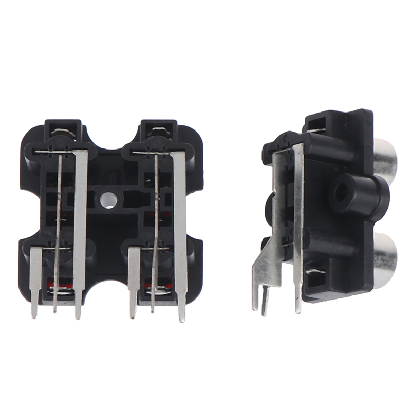 5Pcs 2/4 hole RCA Female Stereo audio Jack AV Audio input socket ...