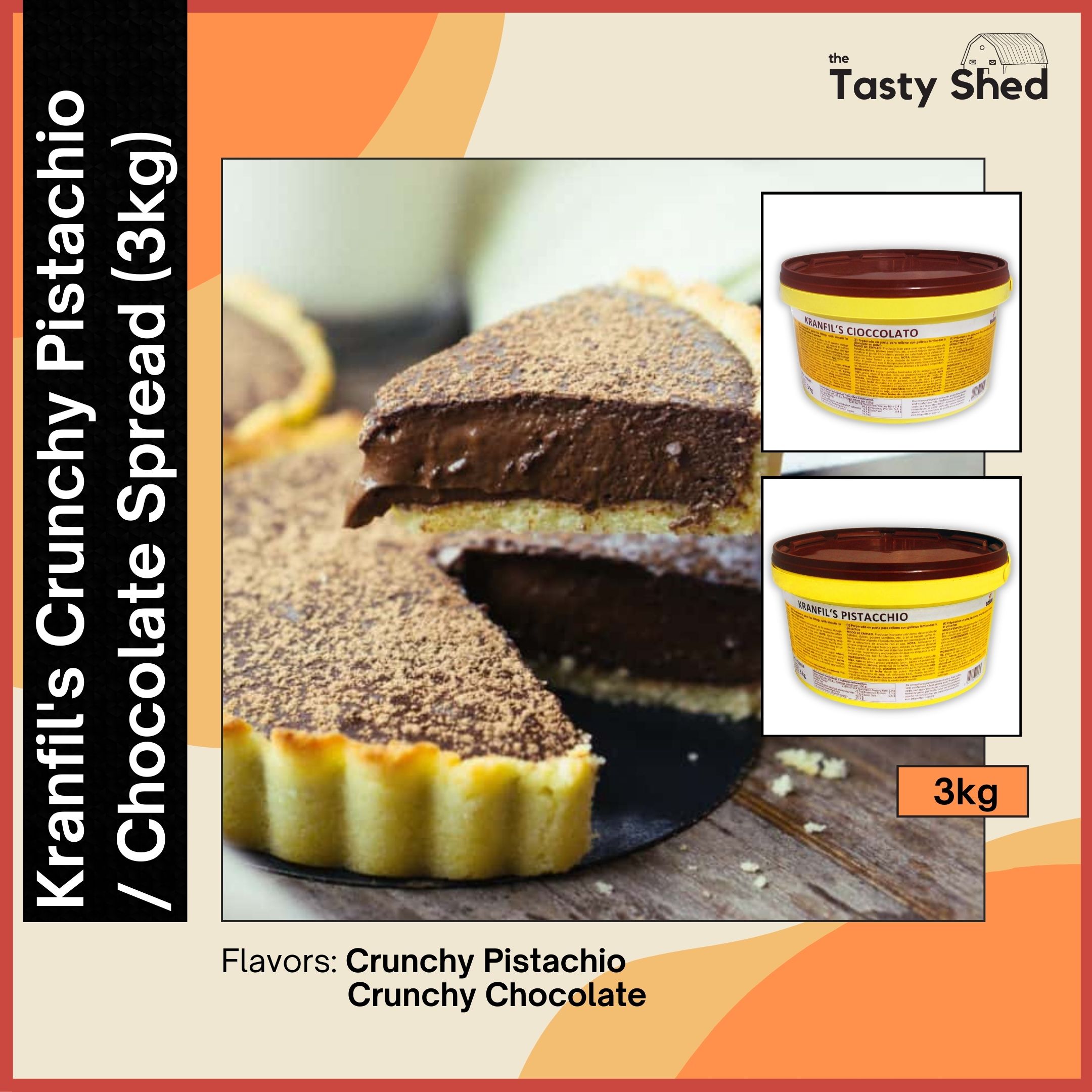 Kranfil's Crunchy Pistachio / Chocolate Spread (3kg) | Lazada PH