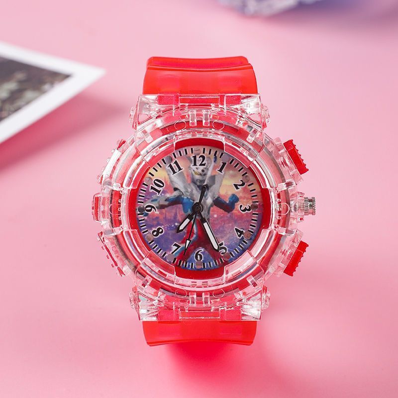 【New arrival】LED Illuminated Ultraman Watch for Children - Cartoon ...
