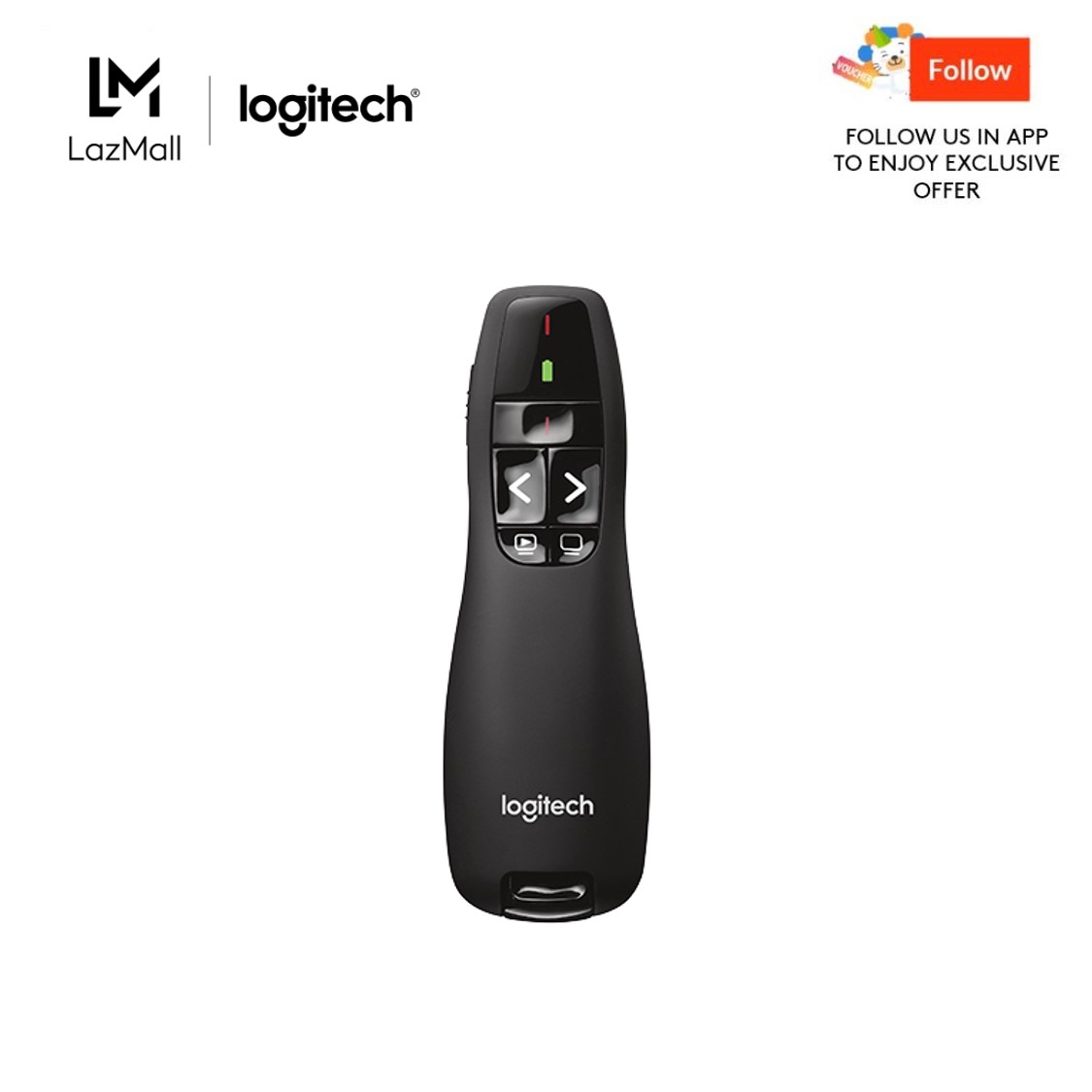 Logitech R400 Wireless Presenter with Red Laser | Lazada Singapore