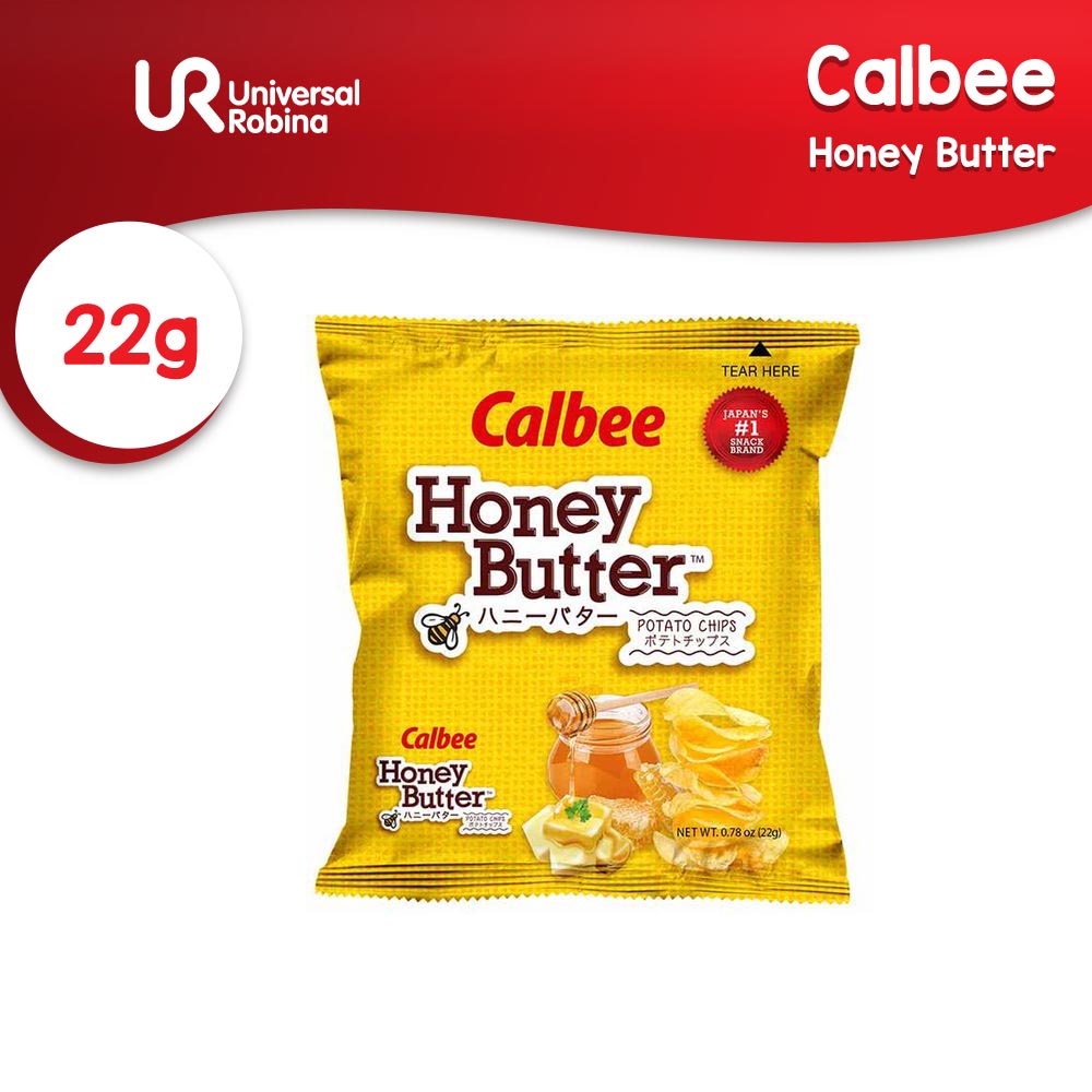 Calbee Potato Chips Honey Butter (22g) | Lazada PH