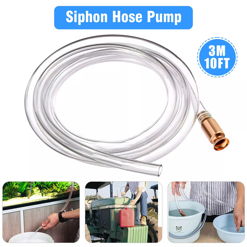 3M Safety Self Priming Copper Siphon Refueling Gas Syphon Jiggler Hose ...