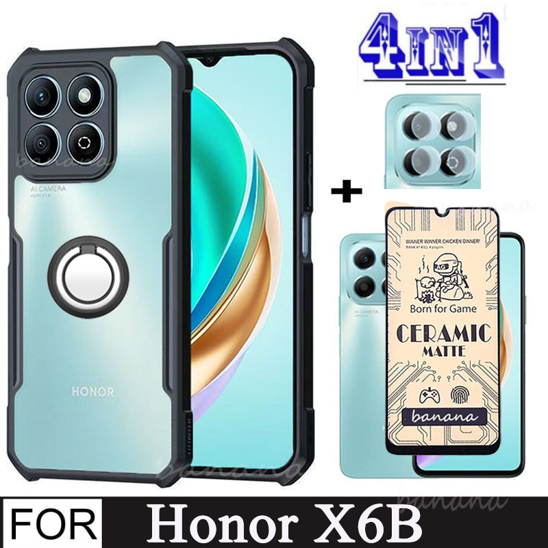 Honor X6b Shockproof Phone Case for Honor X7b X8b 90 Lite 4 in 1 Camera ...