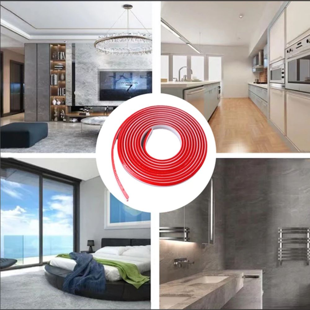 Molding Edge Soft TPE Line Ceiling Strip Self Adhesive Decorative Strip ...