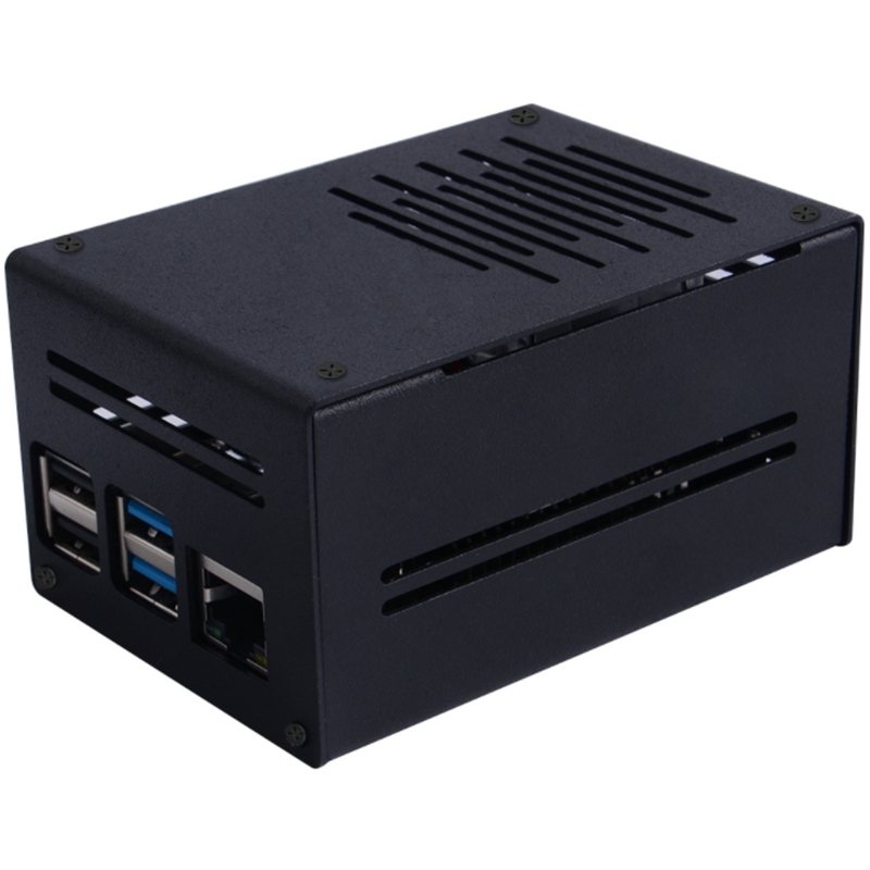 Metal Case for Raspberry Pi 4 & Raspberry Pi Horizontal ICE CPU Cooling ...