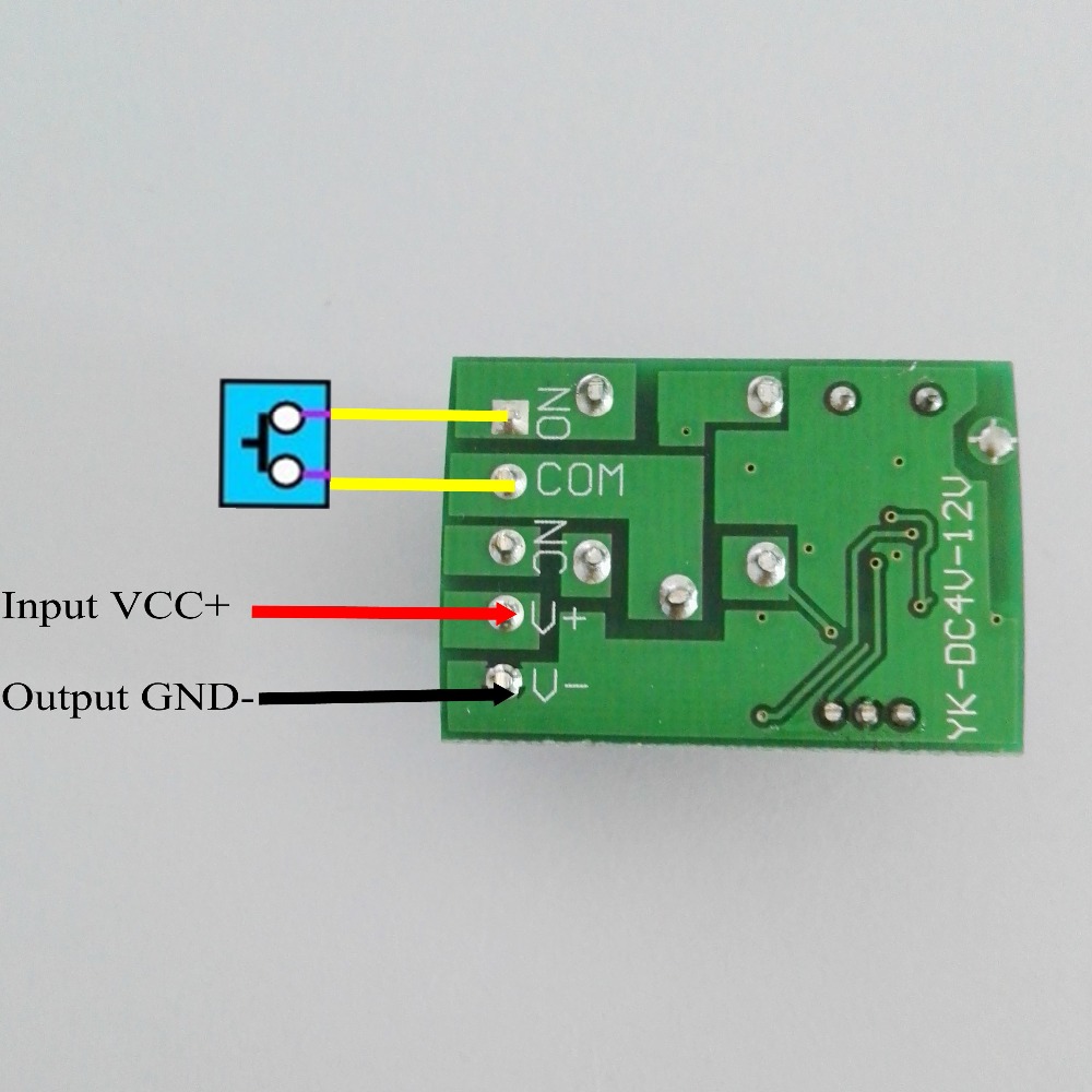 【TrendGlobe】computer on off button remote control switch 5V 6V 9V 12V ...
