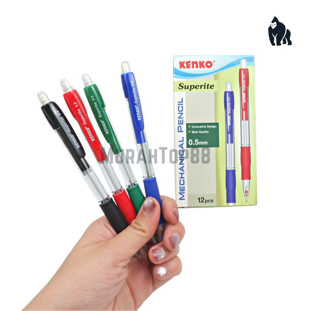 Kenko Mechanical Pencil MP-Superite / Pensil Mekanik / Pensil Cetek ...