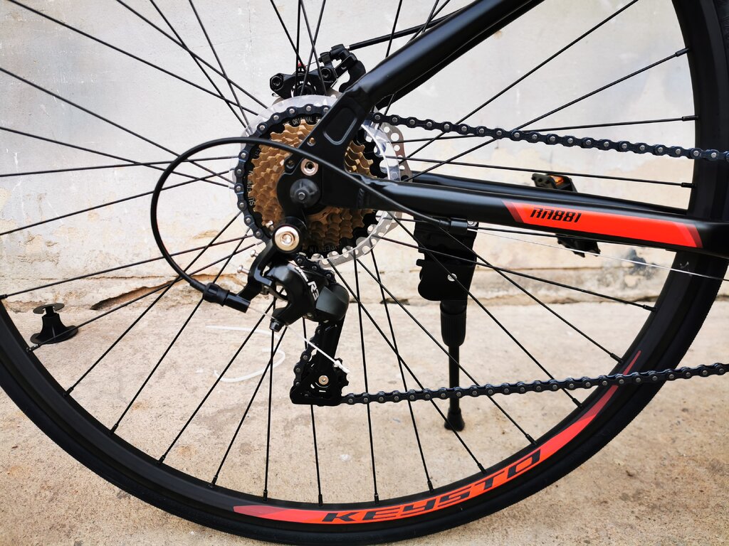 จักรยานเสือหมอบมือตบ RA881 KEYSTO 700C เกียร์ 16 สปีด เฟรมอลูมิเนียม ...