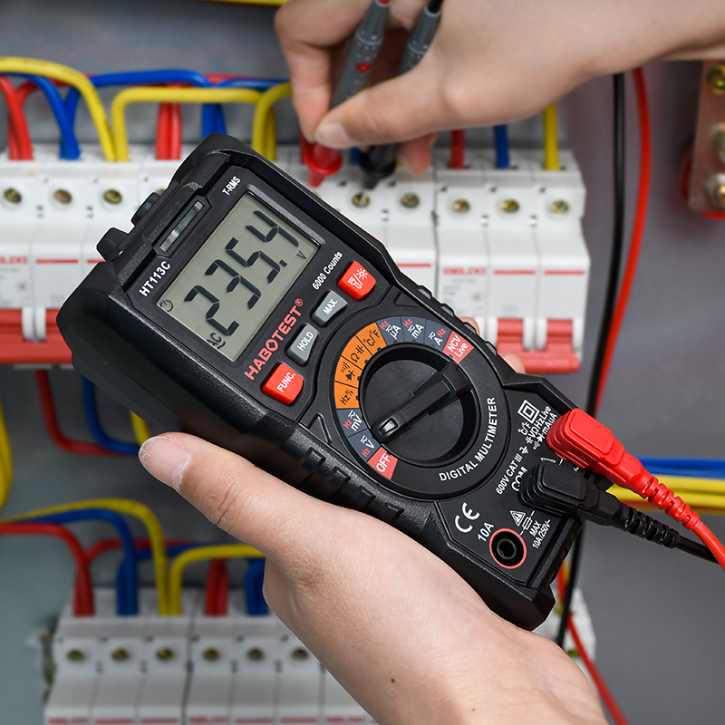 HABOTEST Multimeter Digital Profesional Mini Automotive Tester HT113 ...
