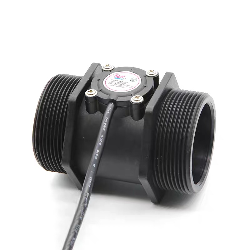【41702198】G2" YF-DN50 Plastic Turbine Water Meter NPN Pulse Output ...